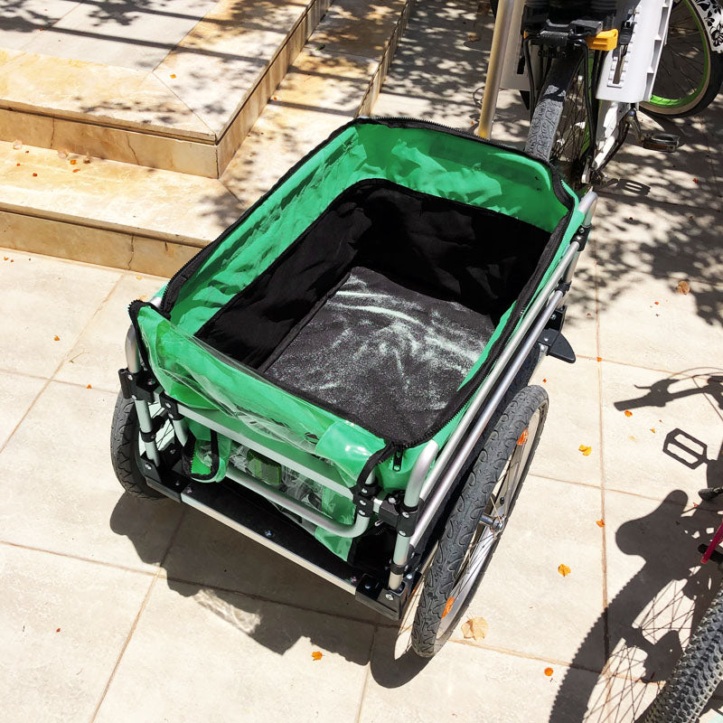 Foldable Luggage Bag Trailer Bicycle Bike Cargo Wheels Fishing Outdoor – ottostore