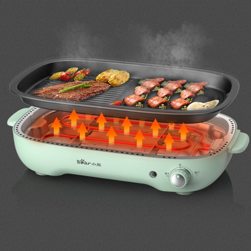 Multi-function Cooking Pot Barbecue Frying Grill Shabu Hot Oven Barbec ...