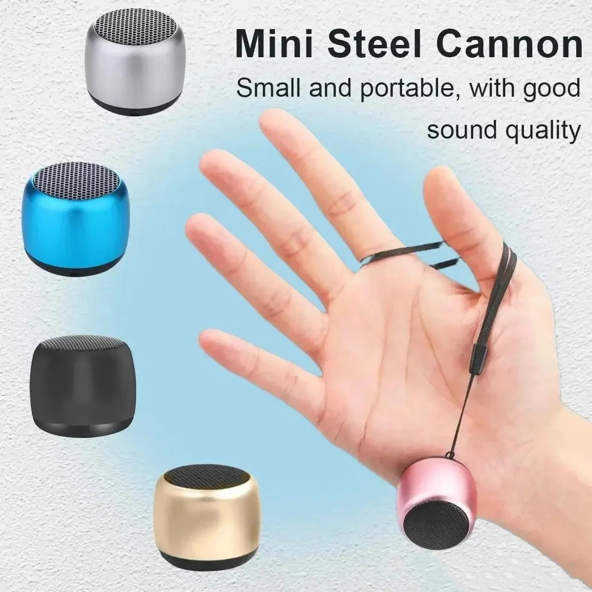 M1 Mini Bluetooth-compatible Small Speaker Portable Intelligent One Dr ...