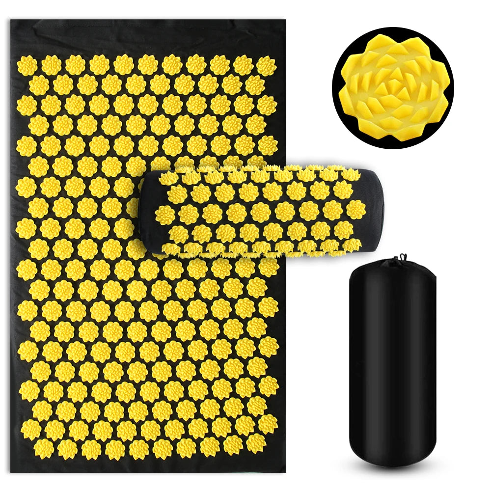 Pranamat Eco Lotus Spike Mat Acupuncture Massage Cushion Kuznetsov's A ...