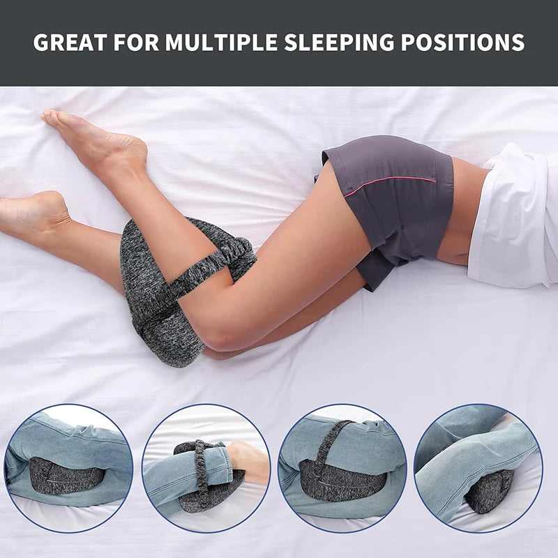 Memory Cotton Leg Pillow Sleeping Orthopedic Sciatica Back Hip Body Jo ...