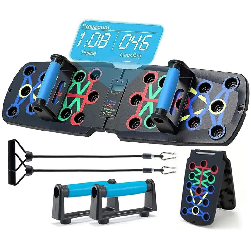 Smart Automatic Count Push Up Board Foldable Multi Push up Stand with ...