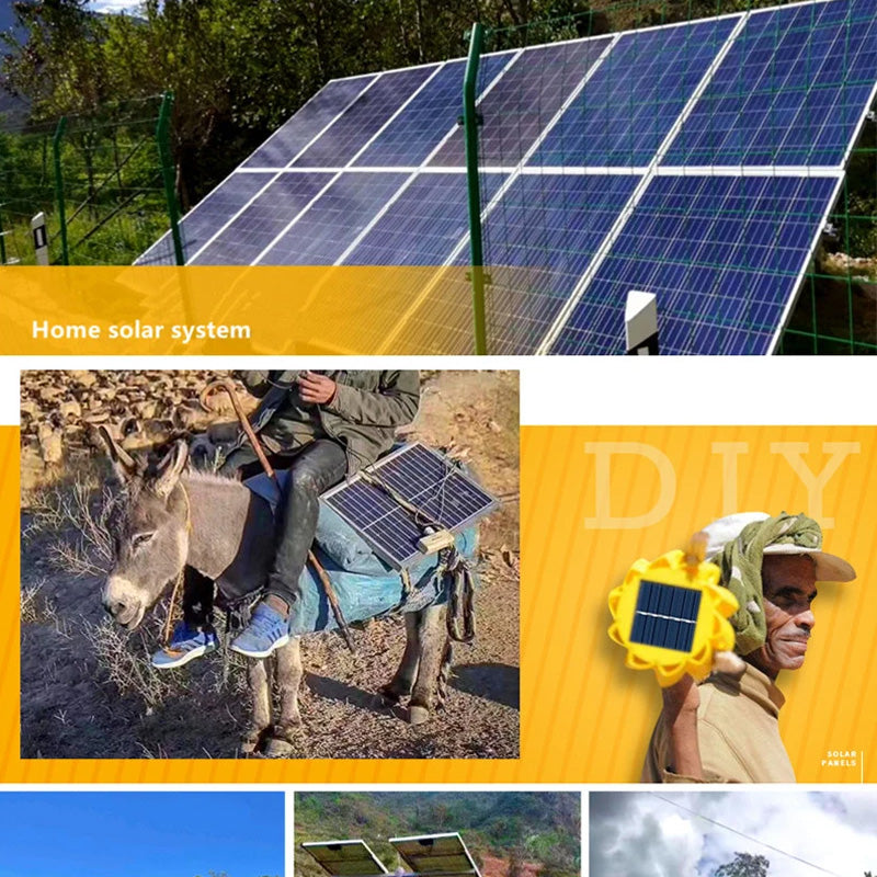 2V 3V 4V 5.5V 5V 6V 7V 10V Mono/Polycrystalline Mini Solar Panel Batte ...