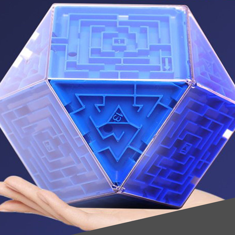 3D Maze Ball Rubiks Cube Brain Development Training Children Intellect ...