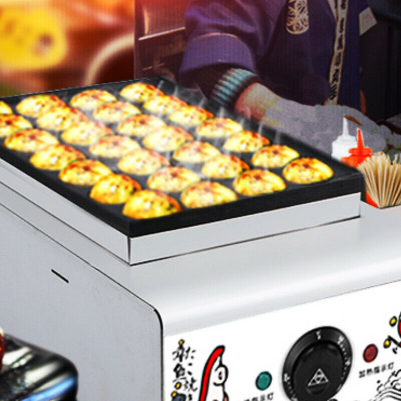 Japanese Takoyaki Electrical Commercial Street Food Octopus Meatballs ...