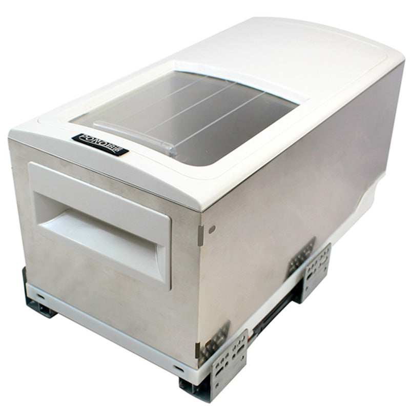 Automatic Built-in Door Drawer Rice Box Bucket Stainless Steel Kitchen ...