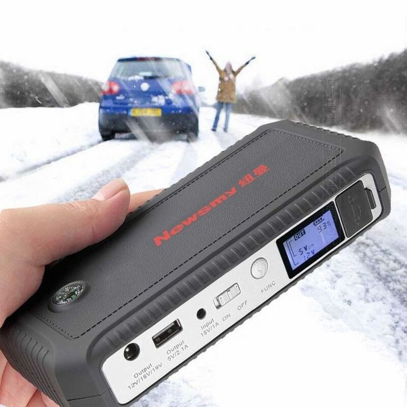 Car Jump Starter Emergency Charger Booster Power Supply Battery Chargi ...