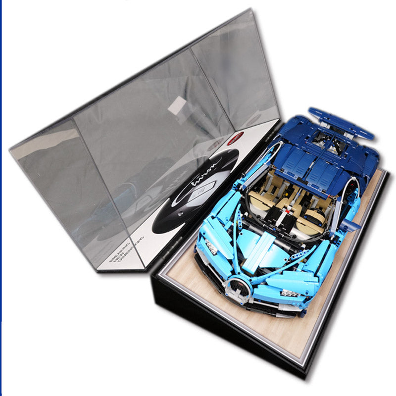 LEGO 42083 Bugatti Clamshell Acrylic Clear Display Storage Box Flip De ...