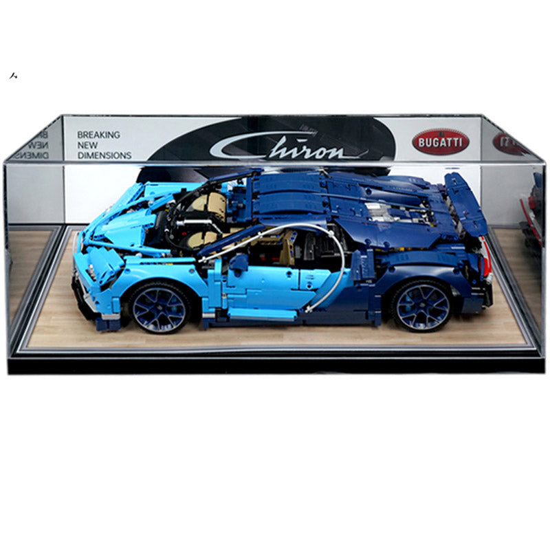 LEGO 42083 Bugatti Clamshell Acrylic Clear Display Storage Box Flip De ...