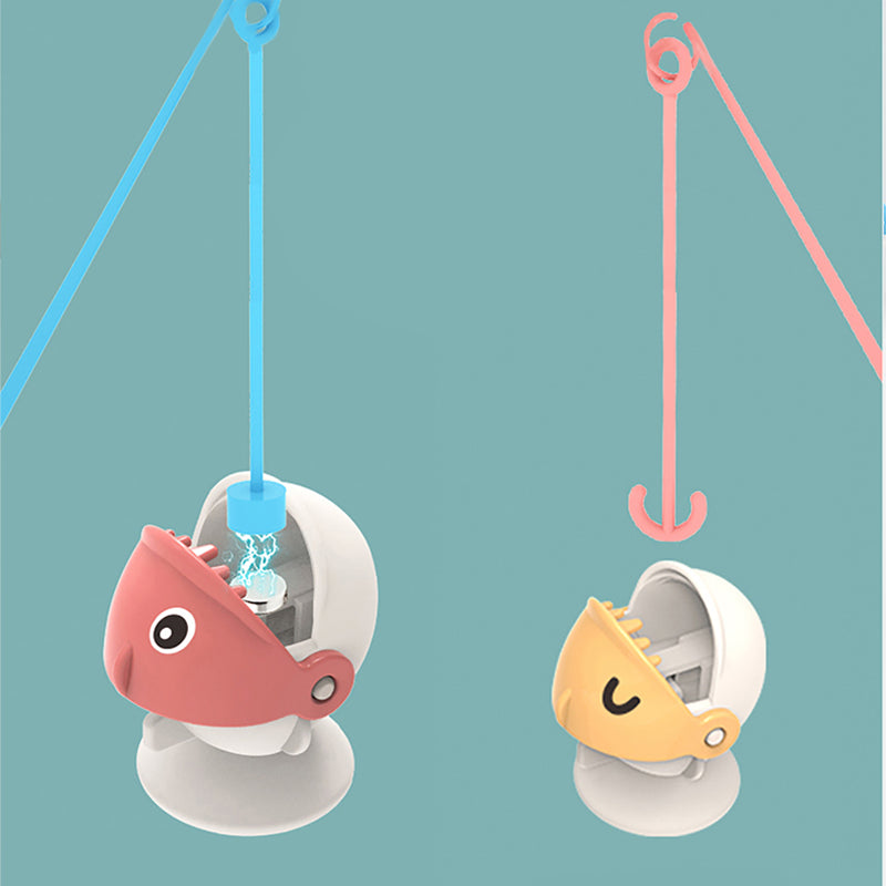 Children's Electromagnetic Fishing Rod Hook Toy Small 3D Fish Plate ...