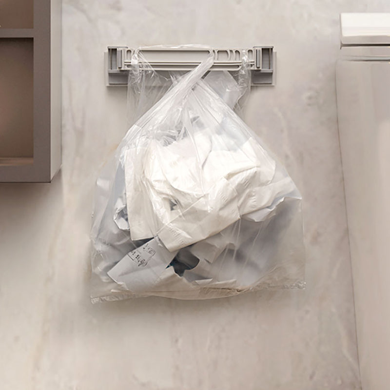 Wall-mounted Garbage Bag Foldable Bracket Rack Toilet Kitchen Storage ...