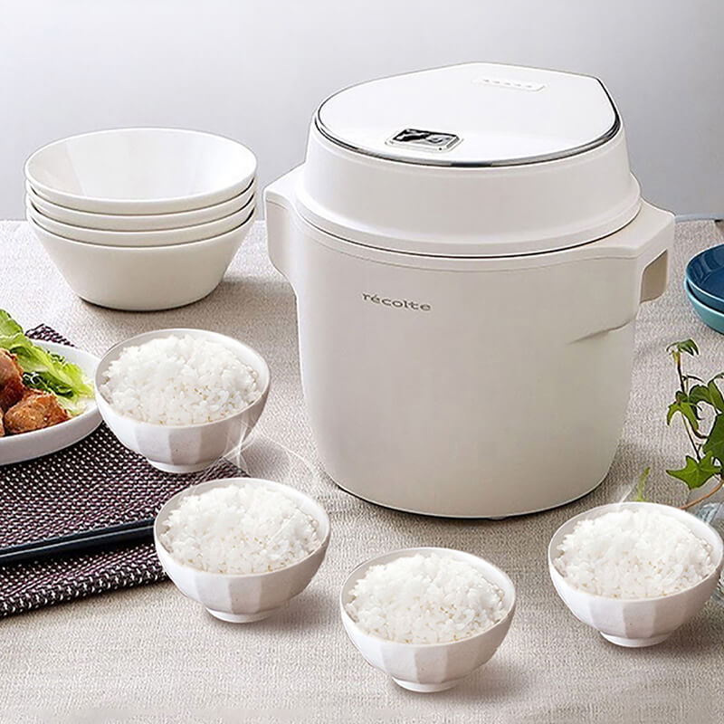 Japanese Mini Rice Cooker Small Double-layer Pot Ceramic Non-stick Rec ...