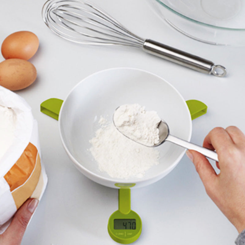 Foldable Tri-Scale Compact Kitchen Weighing Folding Digital Food Scale ...