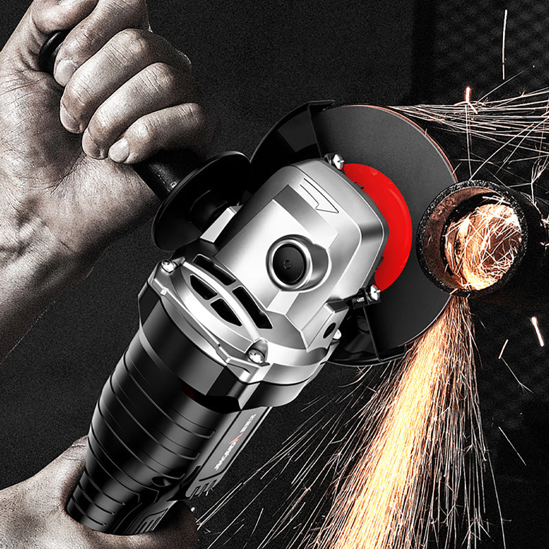 Brushless Electric Angle Grinder Drill Set Metal Polishing Cutting JINGSID