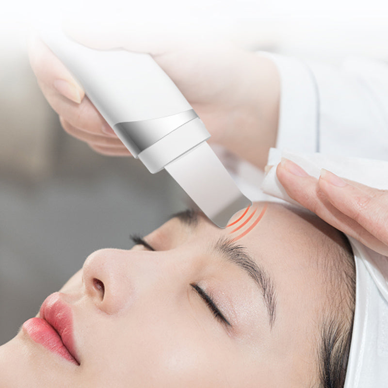Ultrasonic Electric Facial Shovel Skin Beauty Deep Face Cleaning Skin ...