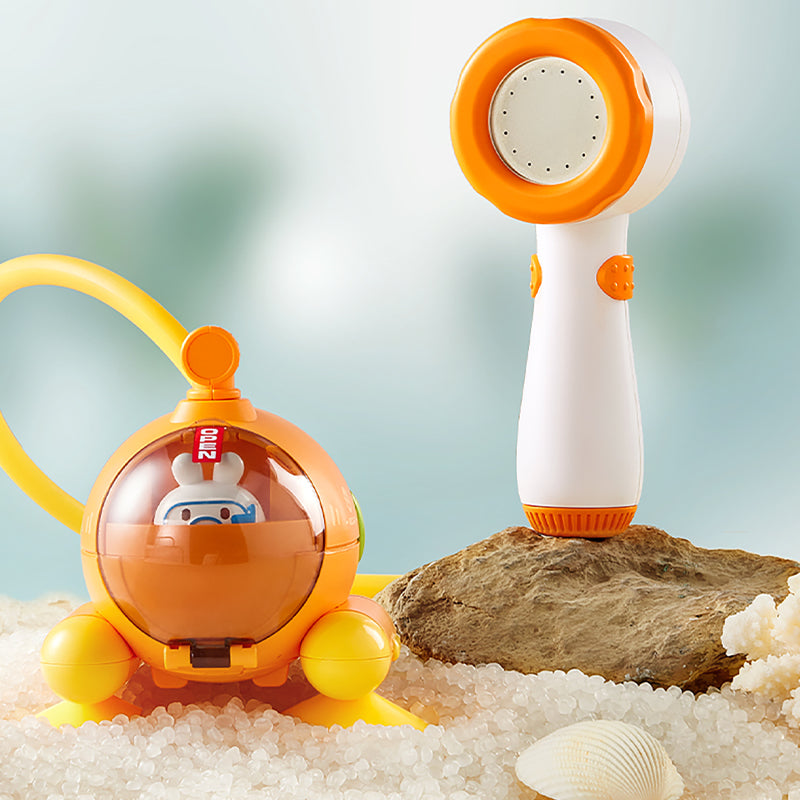 Rechargeable Baby Bath Submarine Shower Bathing Playing Toys Water Spr ...