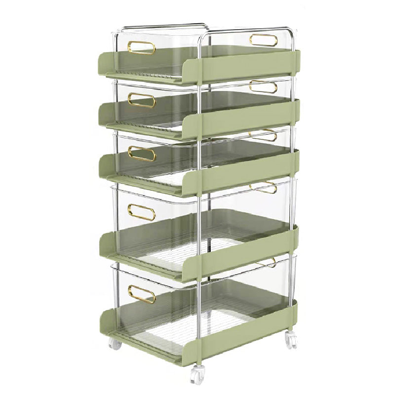 Multi-layer Storage Trolley Movable Home Multi-functional Trolley Stor ...