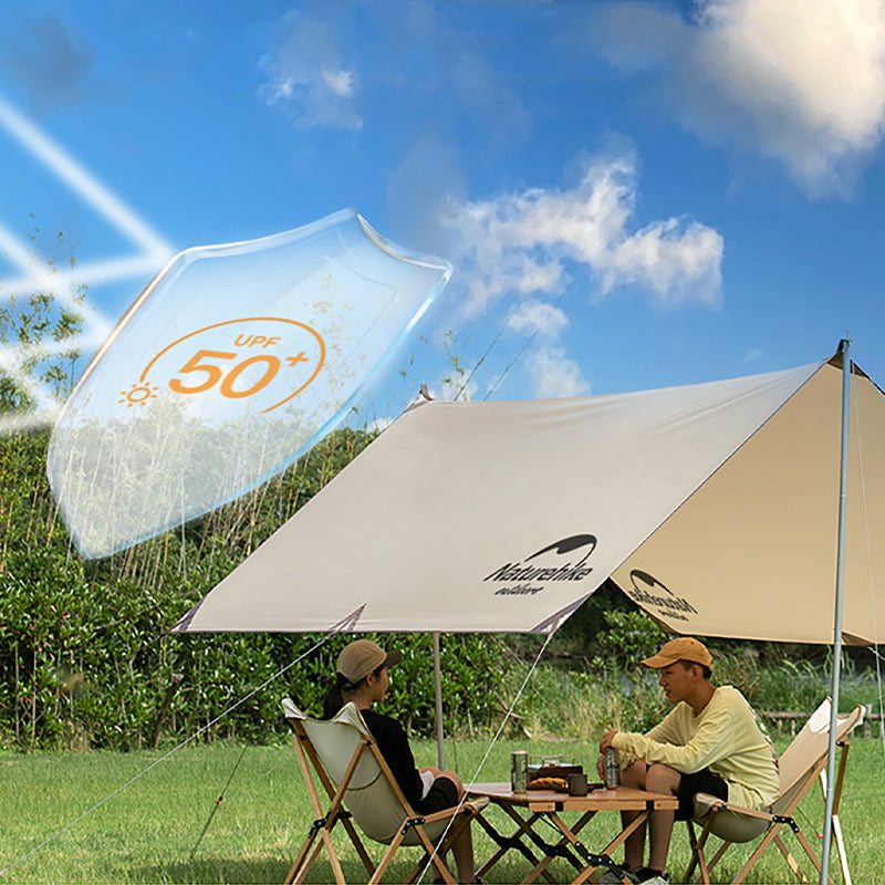 Classic Shade Canopy Outdoor Tent Camping Sunscreen Hexagonal Awning N ...
