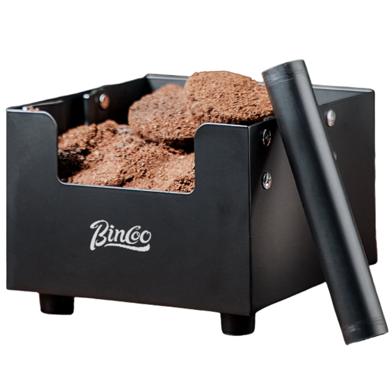 Anti-slip Steel Square Powder Coffee Residue Slag Knocking Box Bucket ...