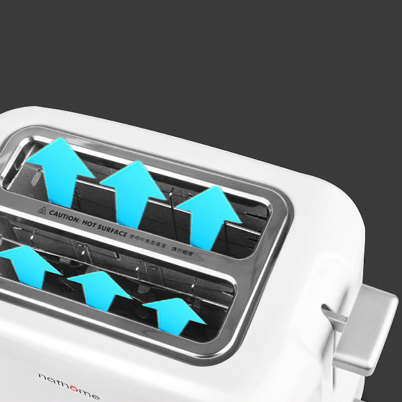 Electric Bread Toaster Automatic 2-slice Toast Split Breakfast Machine ...
