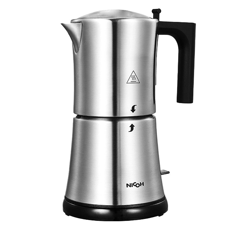 Electric Mocha Pot Concentrated Coffee Automatic Power-off Stainless S ...