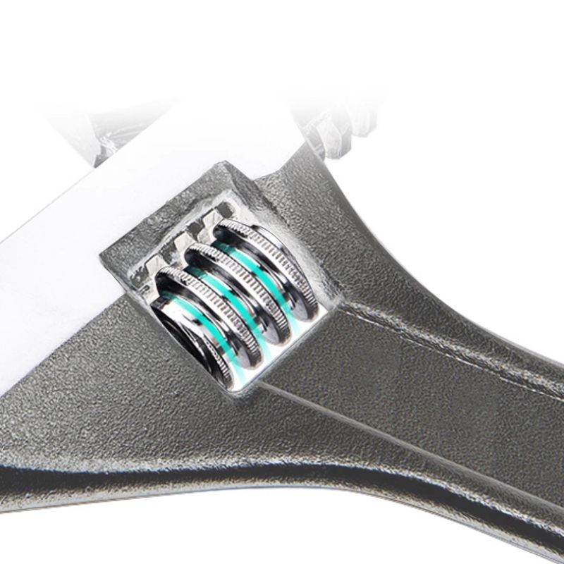 Pointed Tail Crowbar Adjustable Wrench Hardware Tool Vanadium Steel ...