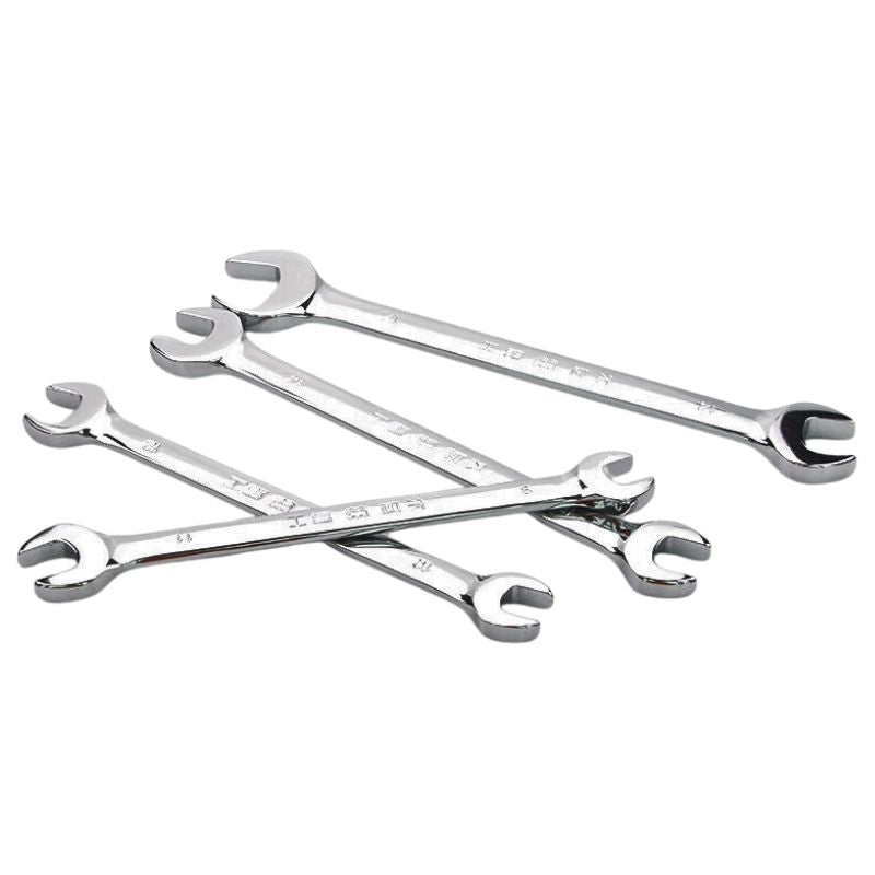 Open-end Double-ended Wrench Set Handy Hardware Tools Strong Torque 19 ...
