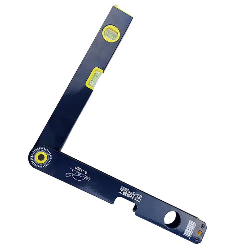 Angle Water Level Ruler Fluorescent Bubble Multi-function Measurement ...