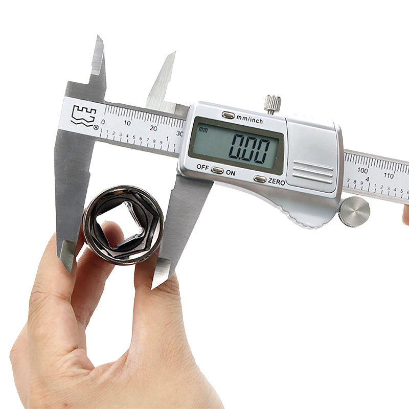 Automatic Smart Digital Vernier Caliper Stainless Steel Electronic Met ...