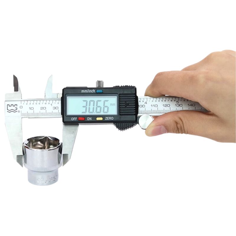 Electronic Digital Display Stainless Steel Vernier Caliper Diameter Me ...