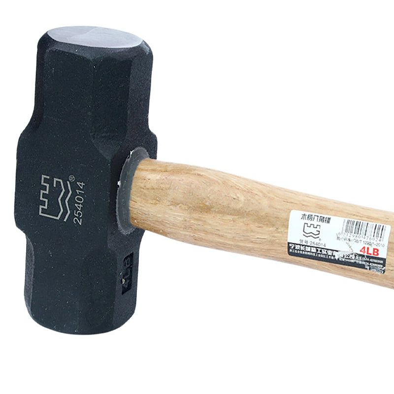 Heavy-duty Wooden Handle Octagonal Hammer High Carbon Steel Great Wall ...