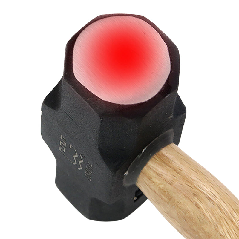 Heavy-duty Wooden Handle Octagonal Hammer High Carbon Steel Great Wall ...