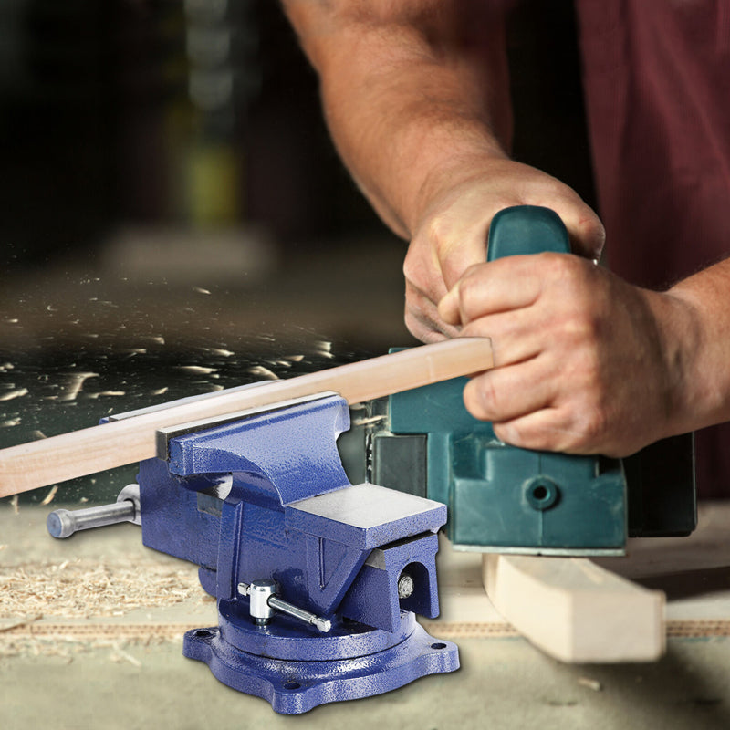 Heavy-duty Forged Steel Movable Adjustable Table Bench Vise Woodworkin ...