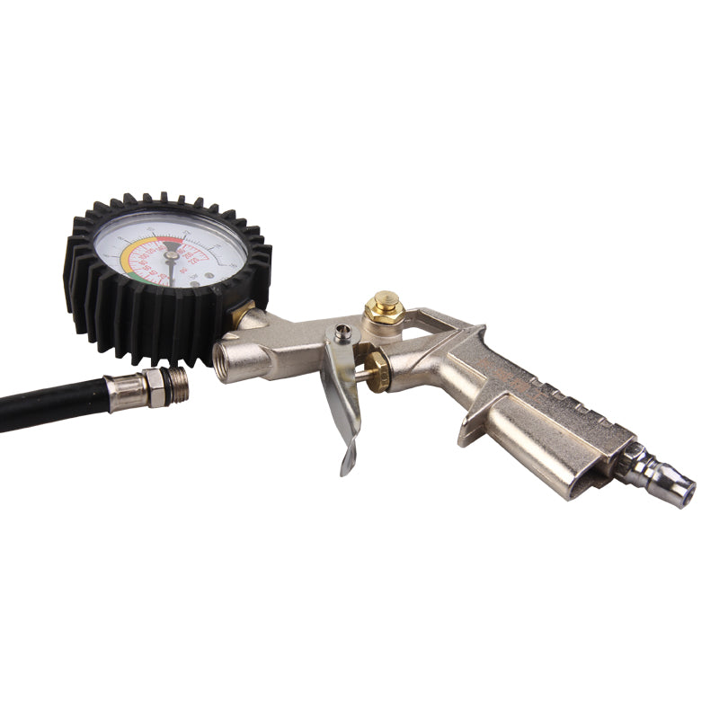 Automobile Tire Inflation Tool Tire Pressure Gauge Gas Head Inflator G ...