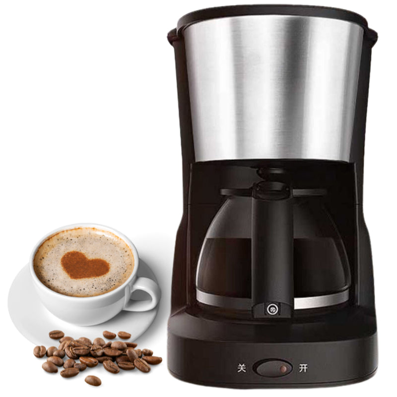 Home American Automatic Coffee Drip Mini Pot Beverage Machine Freshly ...
