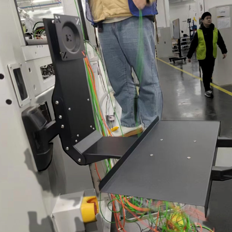 Wall-mounted Universal Industrial Display Frame Monitor Bracket Keyboa ...