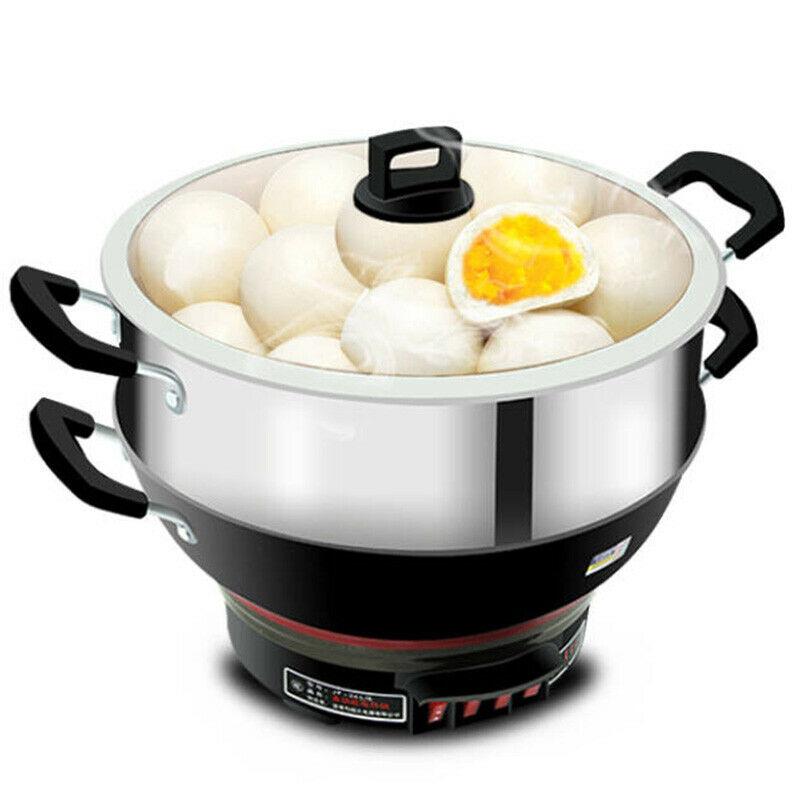 Peskoe Electric Steamer Multi-function Pot Cooker 34cm JF-34 – ottostore